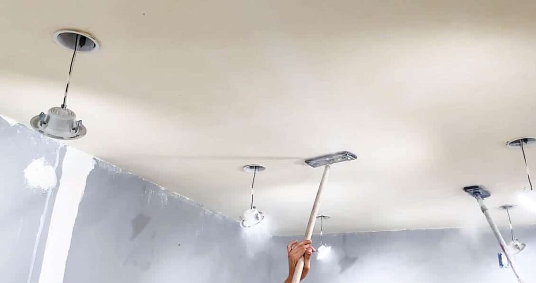 Popcorn Ceiling: How To Remove and Make It Smooth