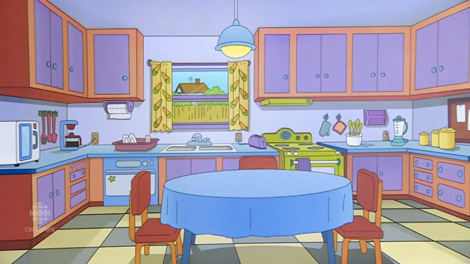 Iconic Television Kitchen: Simpsons Kitchen