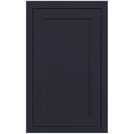 Dark Blue Inset Shaker Sample Door